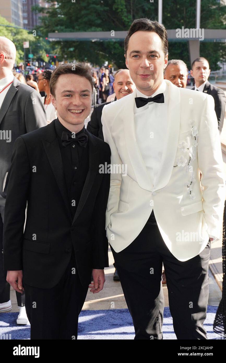 Ny. 16th June, 2024. Todd Spiewak, Jim Parsons at arrivals for The 77th ...
