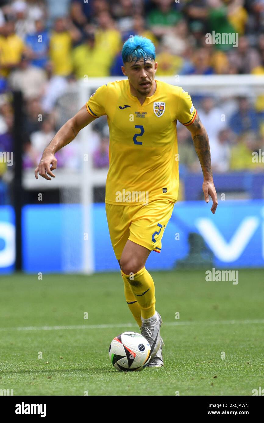MUNICH, GERMANY - JUNE 17: Andrei Ratiu of Ramania during the UEFA EURO ...