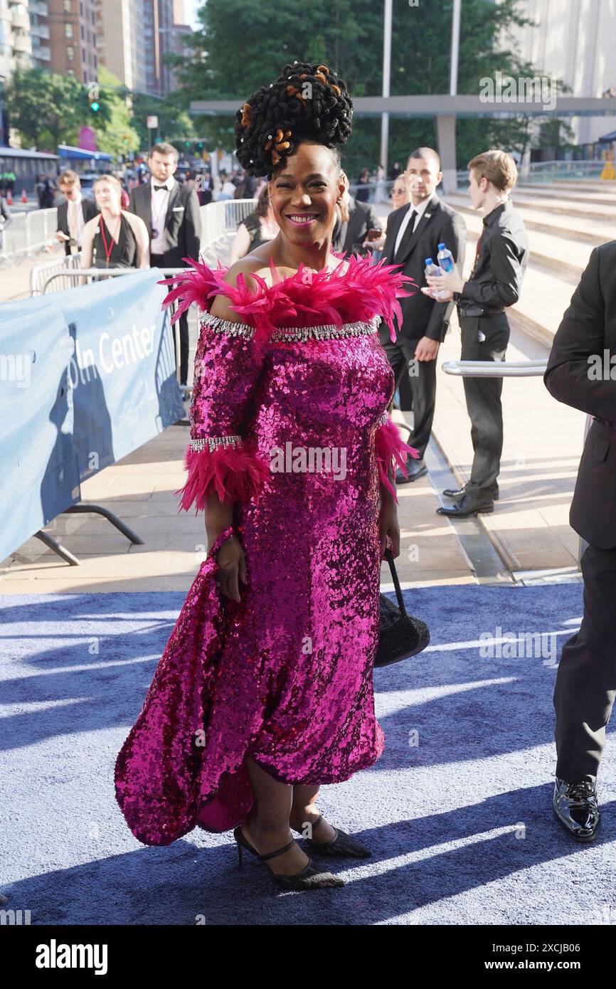 Ny. 16th June, 2024. Kecia Lewis at arrivals for The 77th Annual Tony ...