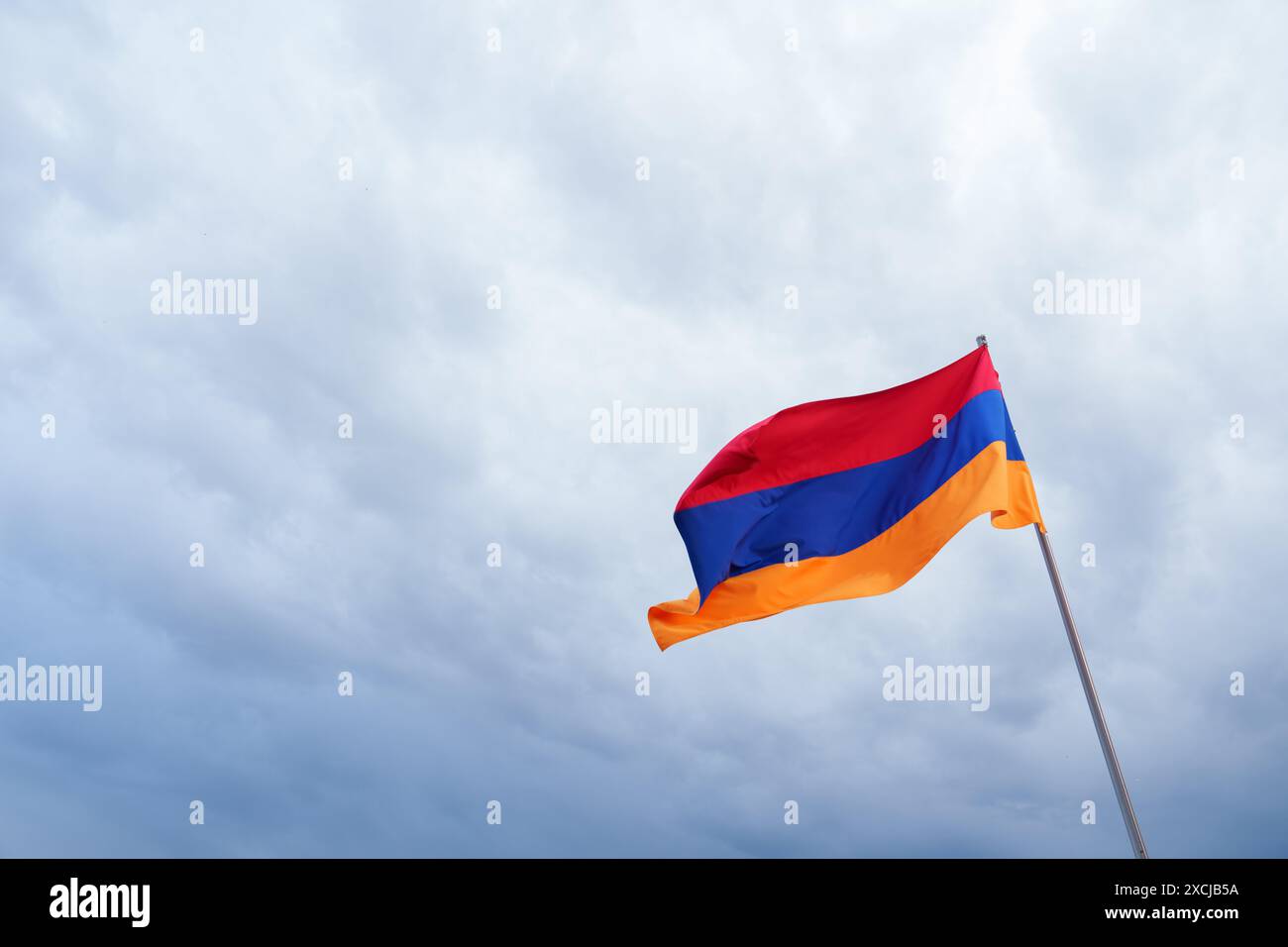 National flag of Armenia Stock Photo - Alamy