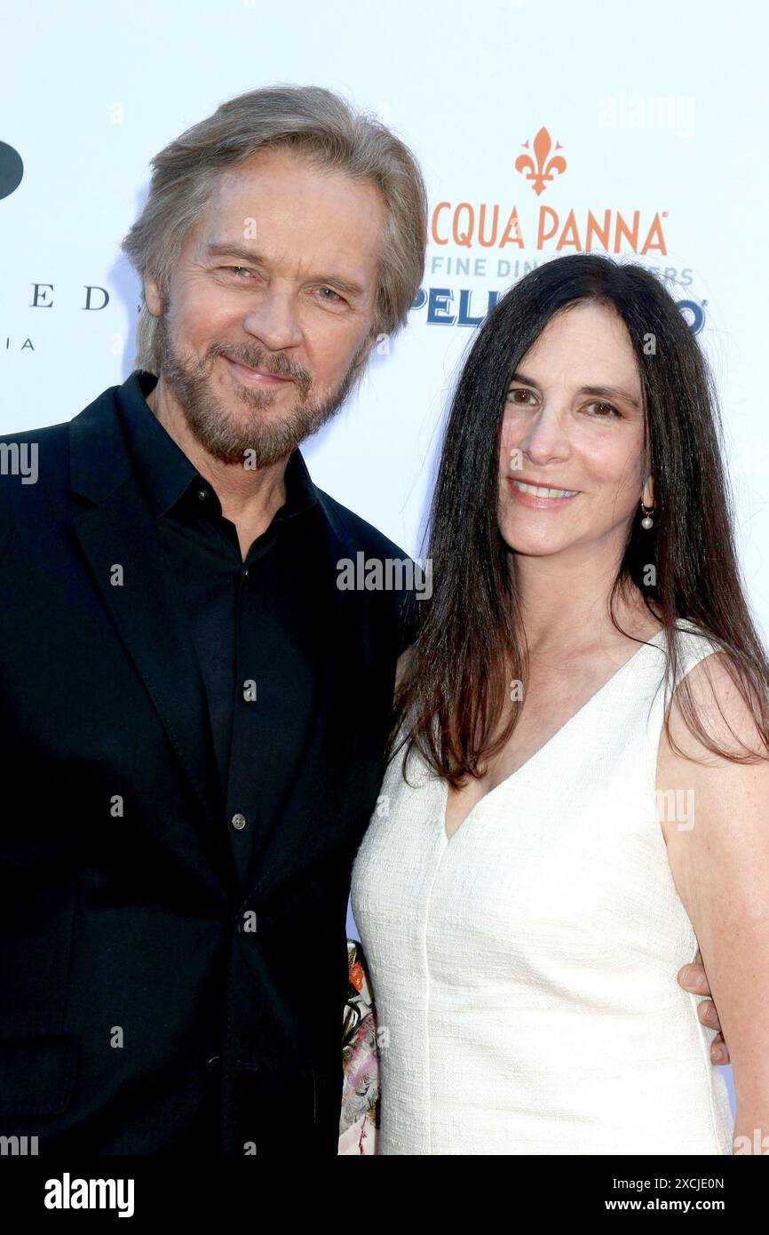 Ca. 15th June, 2024. Stephen Nichols, Lisa Nichols at arrivals for 12th ...