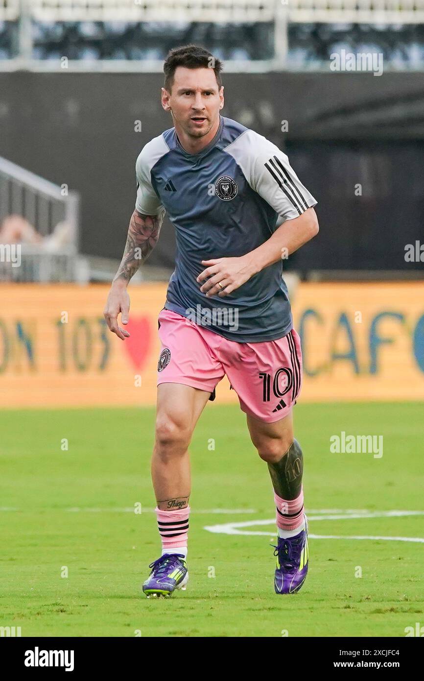 Lionel messi june 2024 miami hi-res stock photography and images - Alamy
