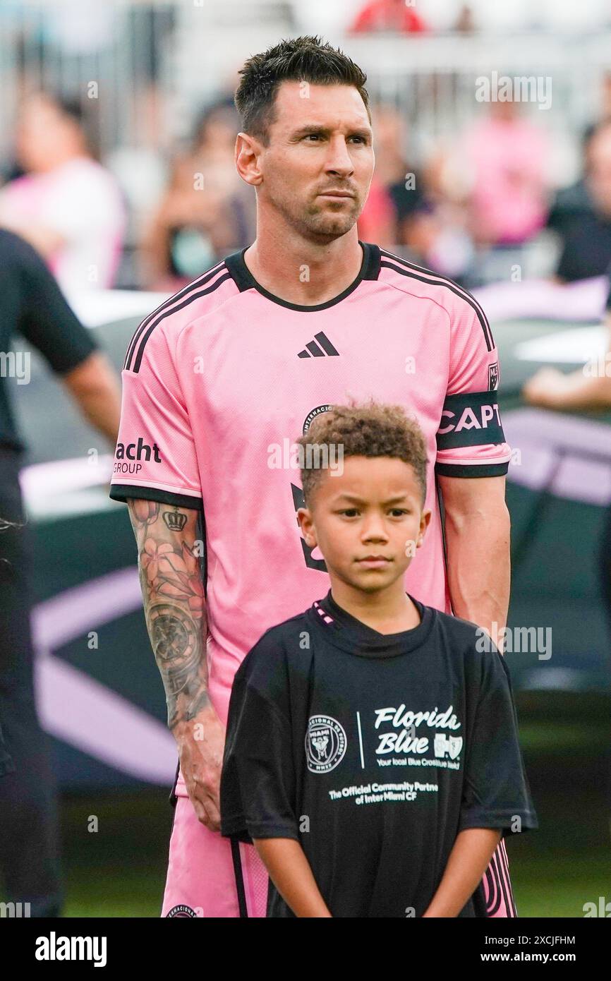 Lionel messi june 2024 miami hi-res stock photography and images - Alamy