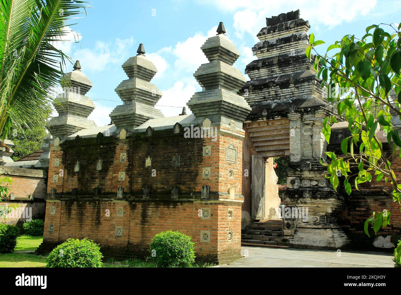 Gate building which is entrance to the Islamic Mataram Kings Tomb ...