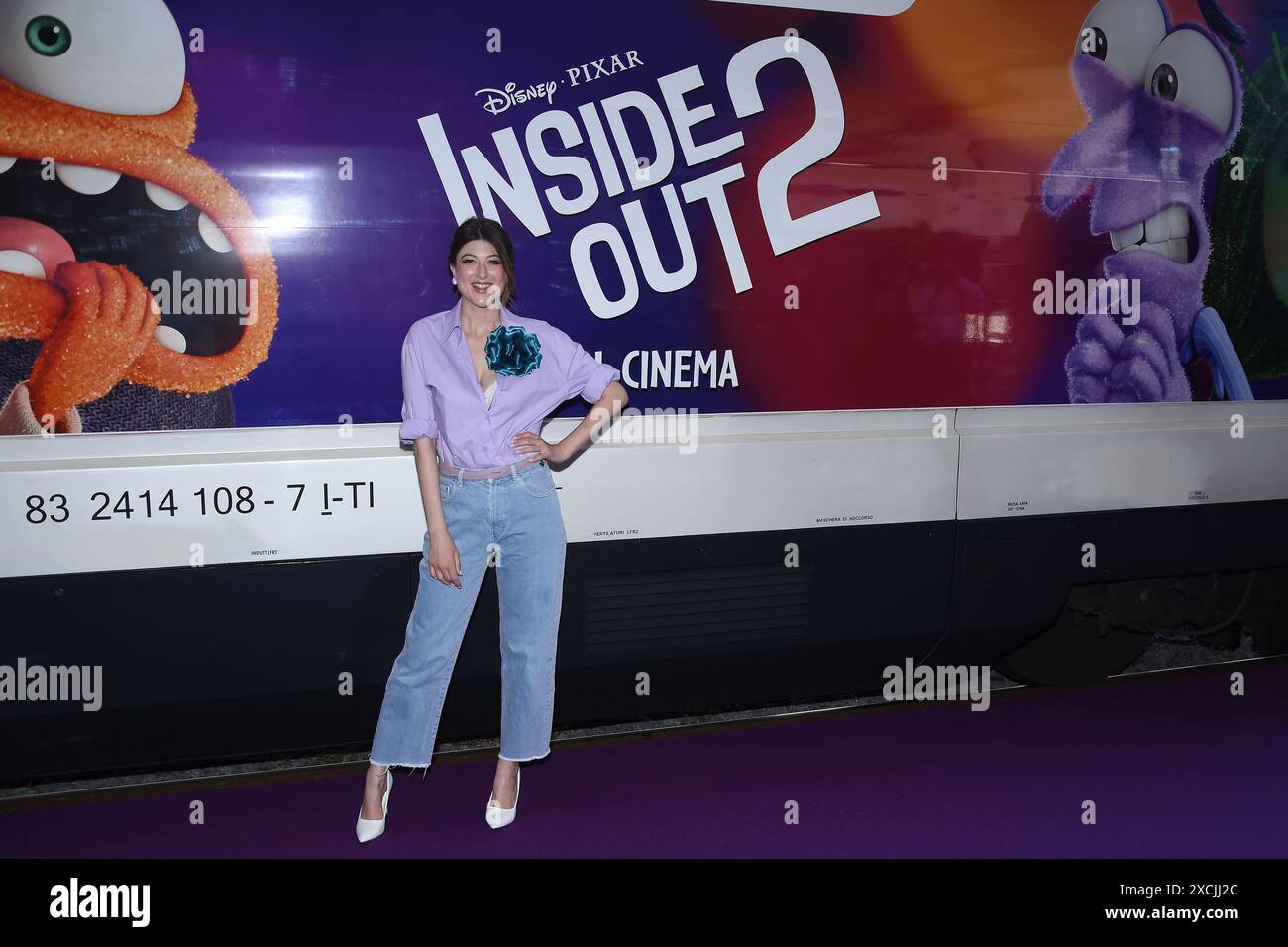 Marta Filippi during hotocall movie Inside out 2, Rome (Italy), 17 June ...