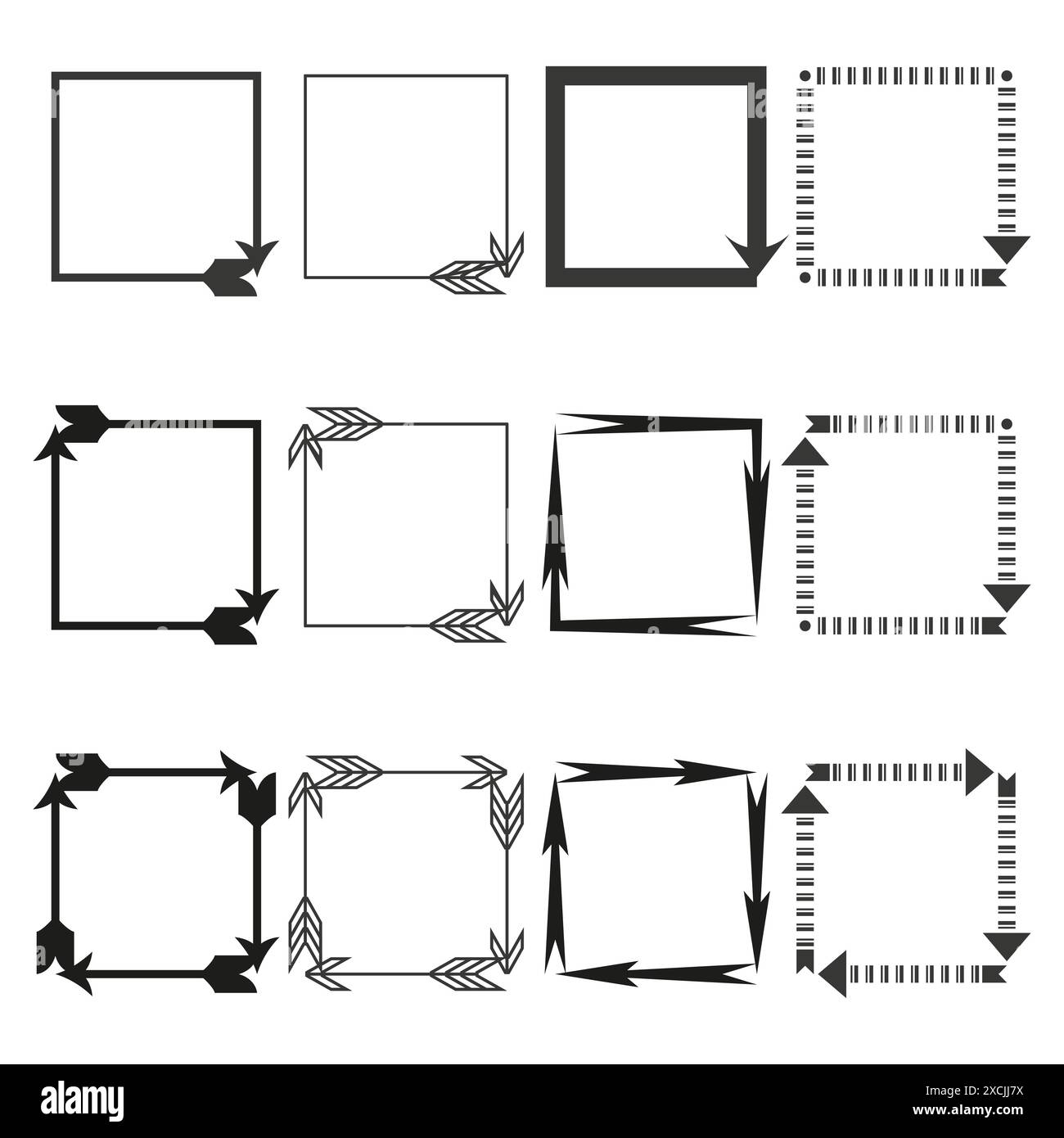 Arrow frame hi-res stock photography and images - Alamy