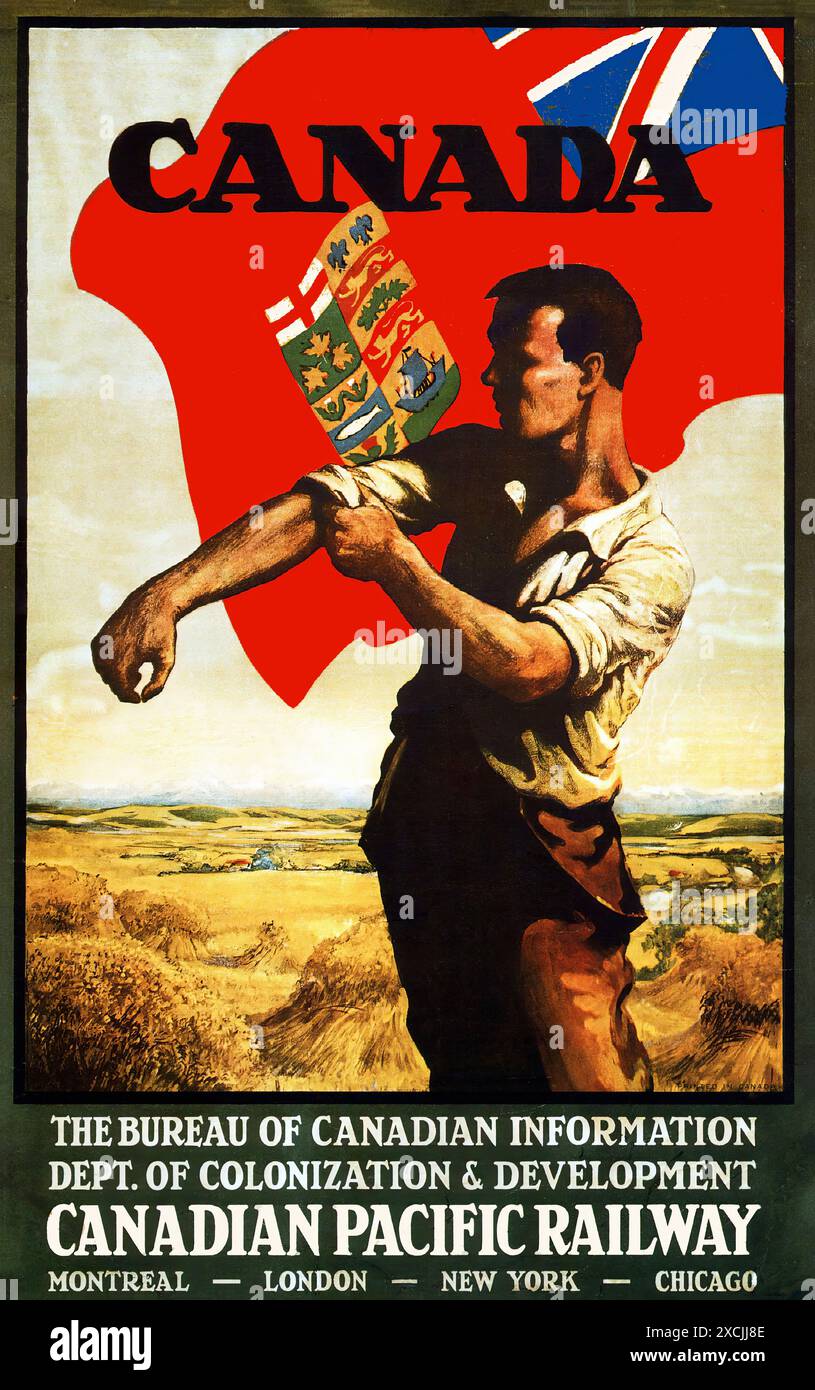 Canada, The Bureau of Canadian Information, Dept. of Colonization ...