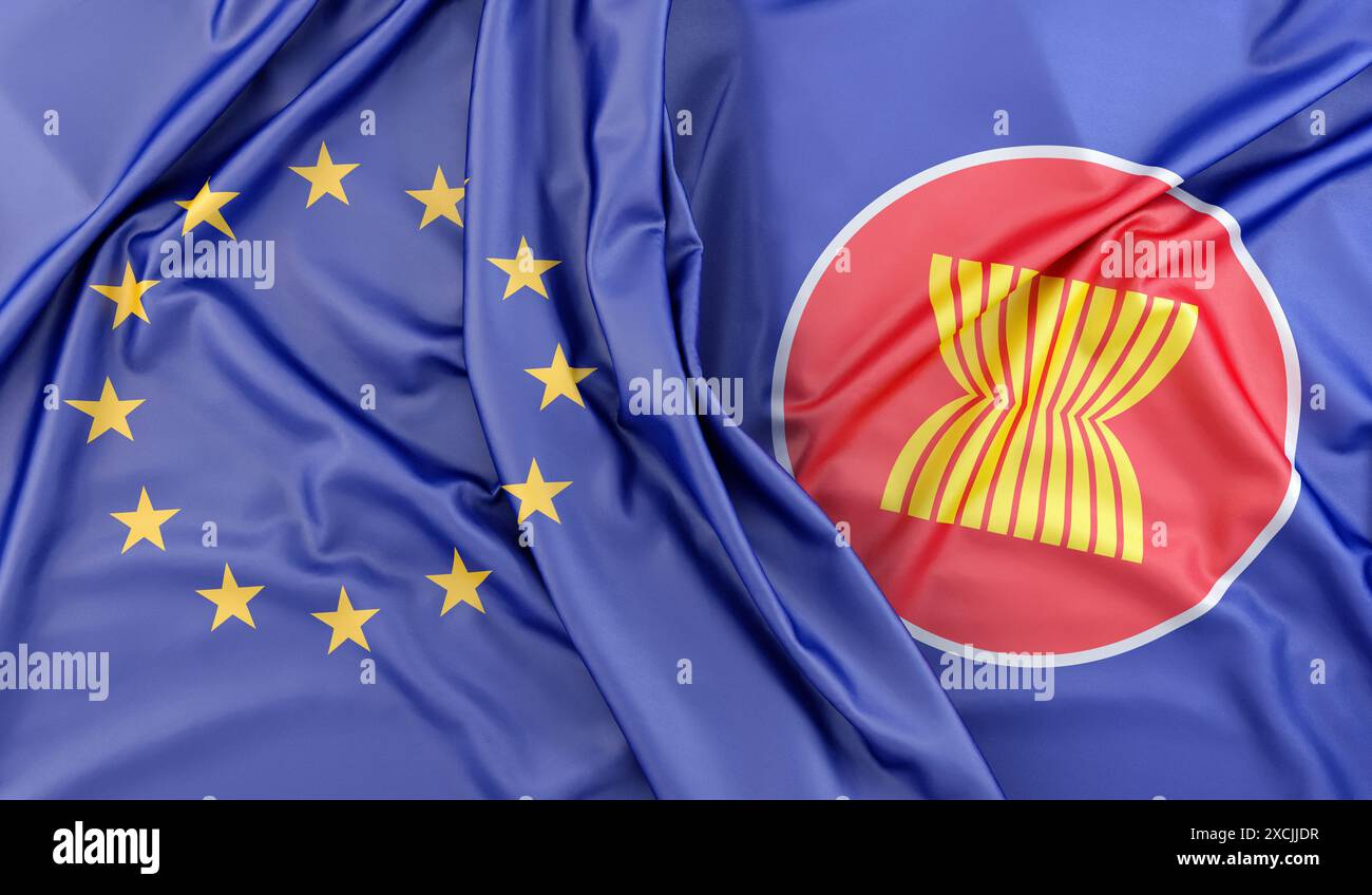 Asean flags hi-res stock photography and images - Alamy