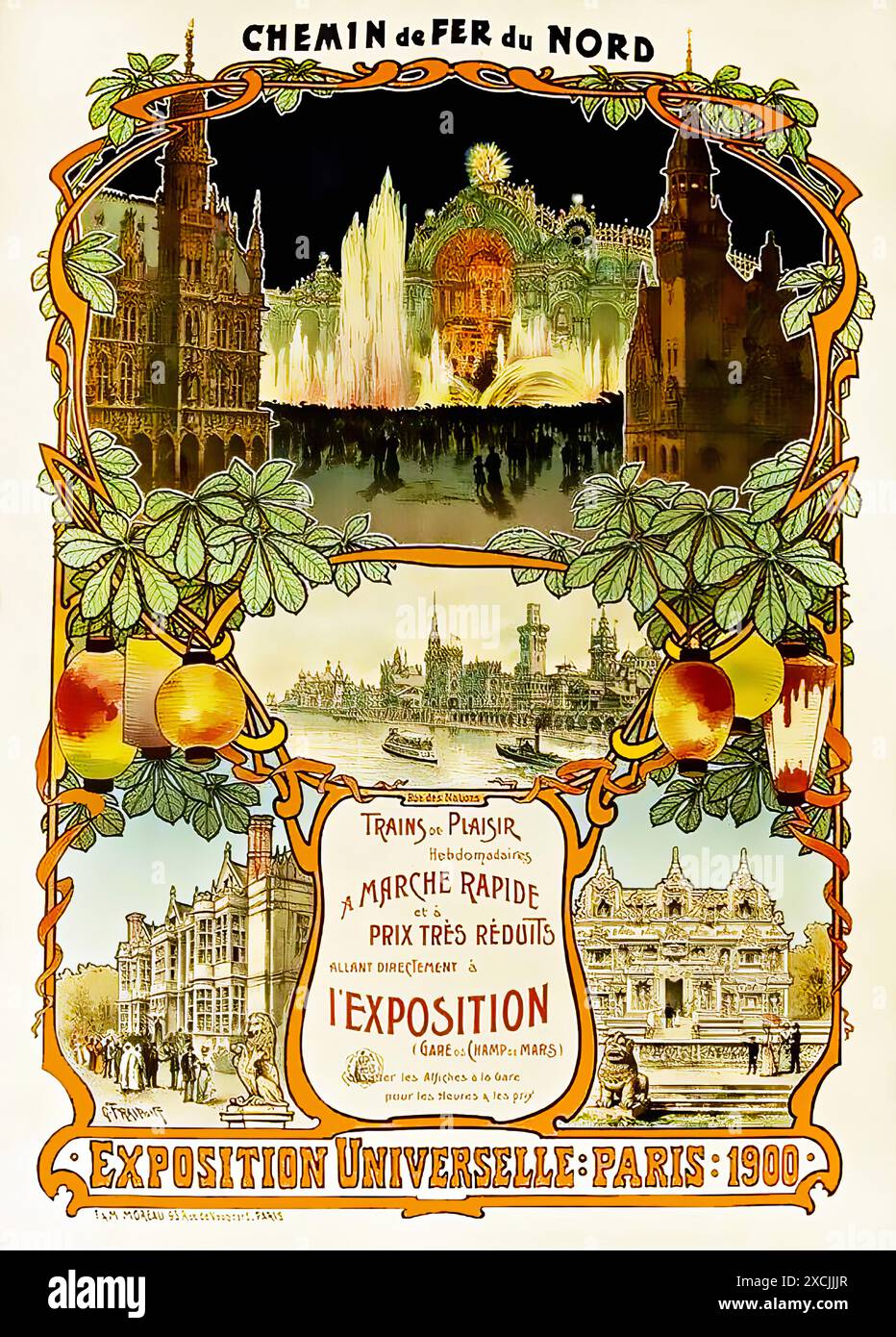 Paris exposition poster 1900 hi-res stock photography and images - Alamy