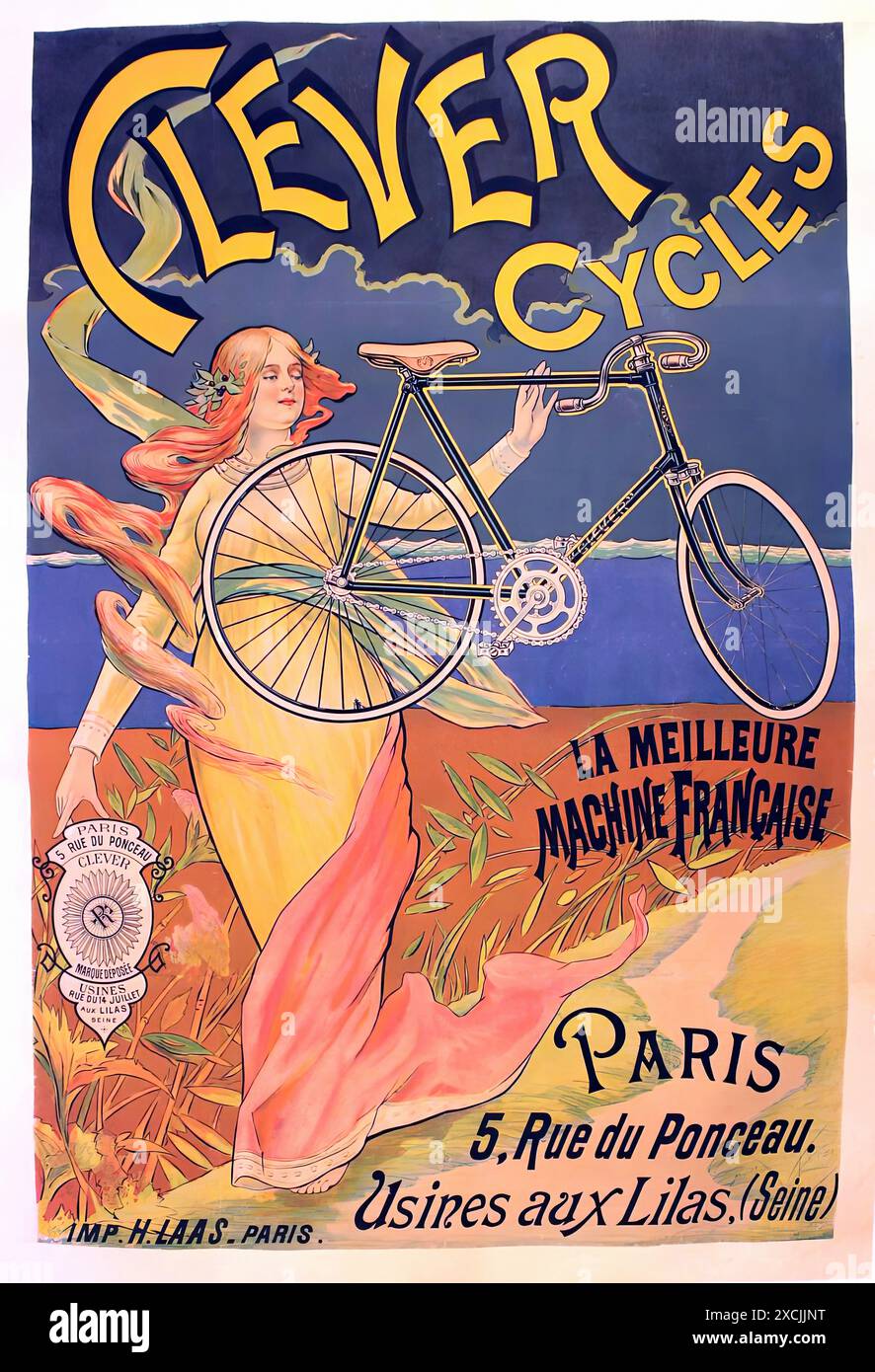 Clever cycles poster hi-res stock photography and images - Alamy
