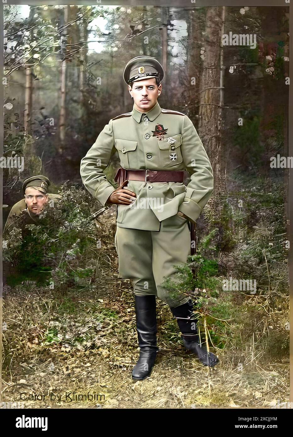 Colorized Photo of Life Guards Lithuanian Regiment of the Russian Army ...