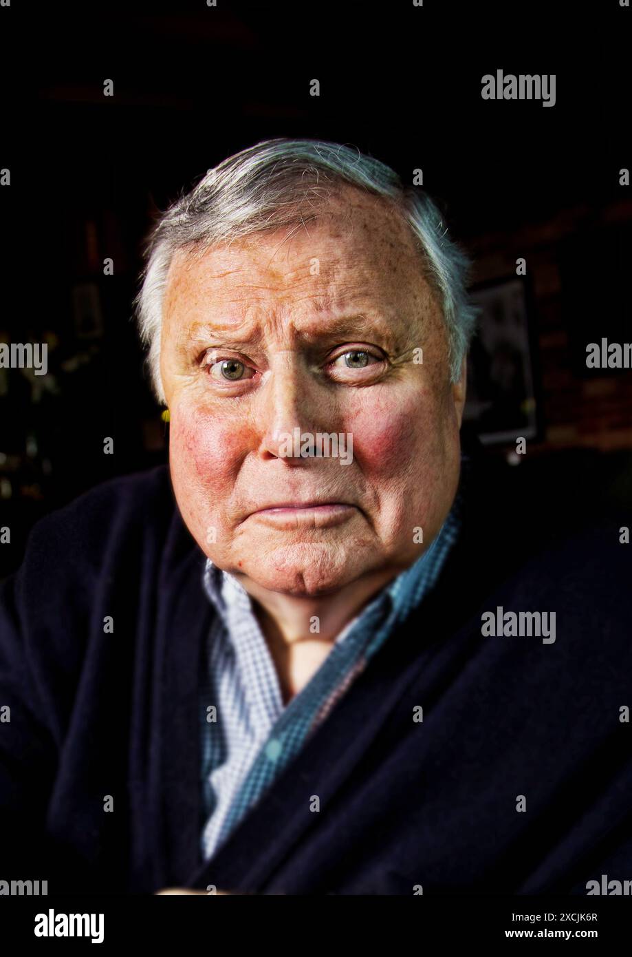 Peter Alliss - Golf Commentator Stock Photo - Alamy