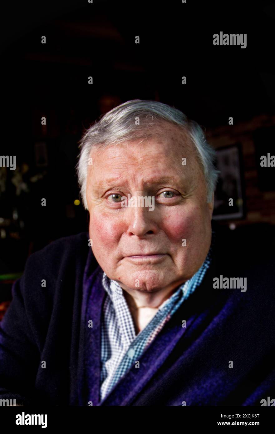 Peter Alliss - Golf Commentator Stock Photo - Alamy