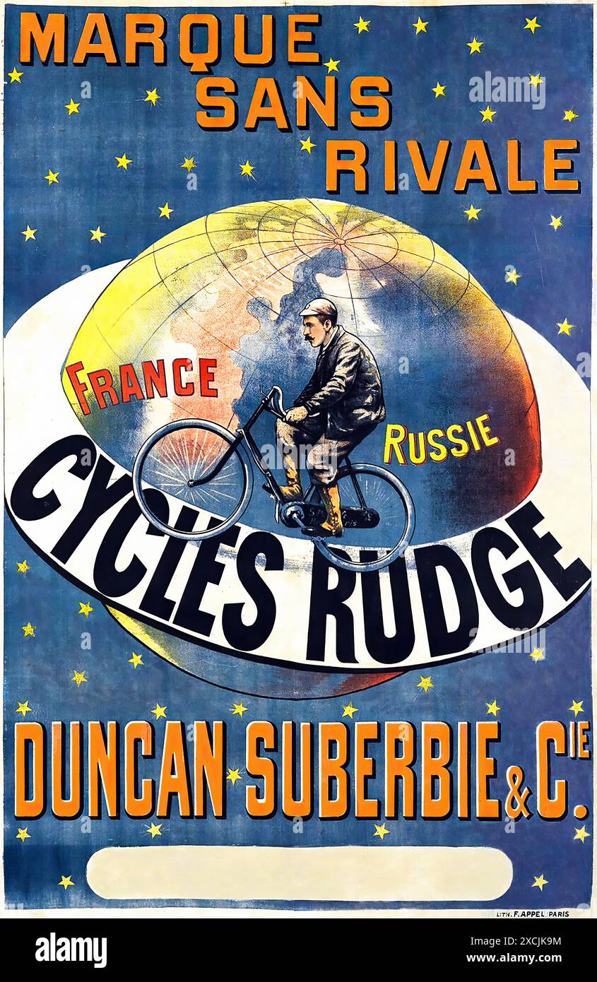 Rudge poster hi-res stock photography and images - Alamy