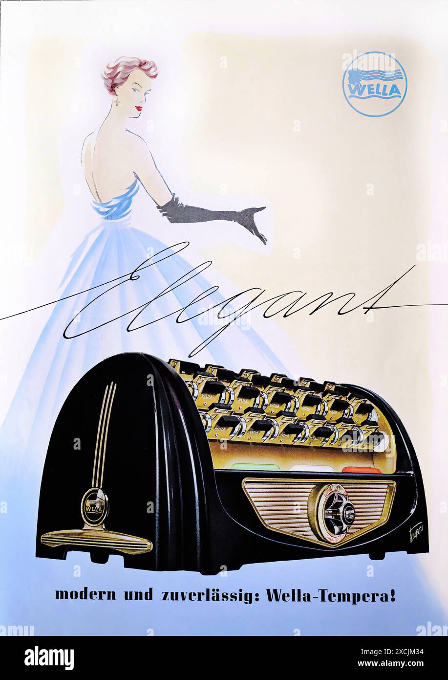 Vintage permanent wave hi-res stock photography and images - Alamy