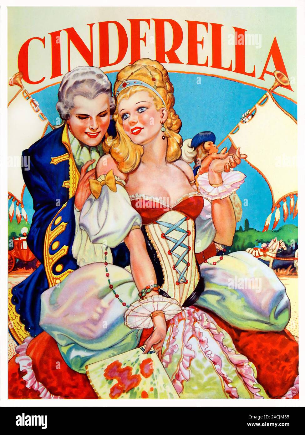 Cinderella pantomime poster hi-res stock photography and images - Alamy