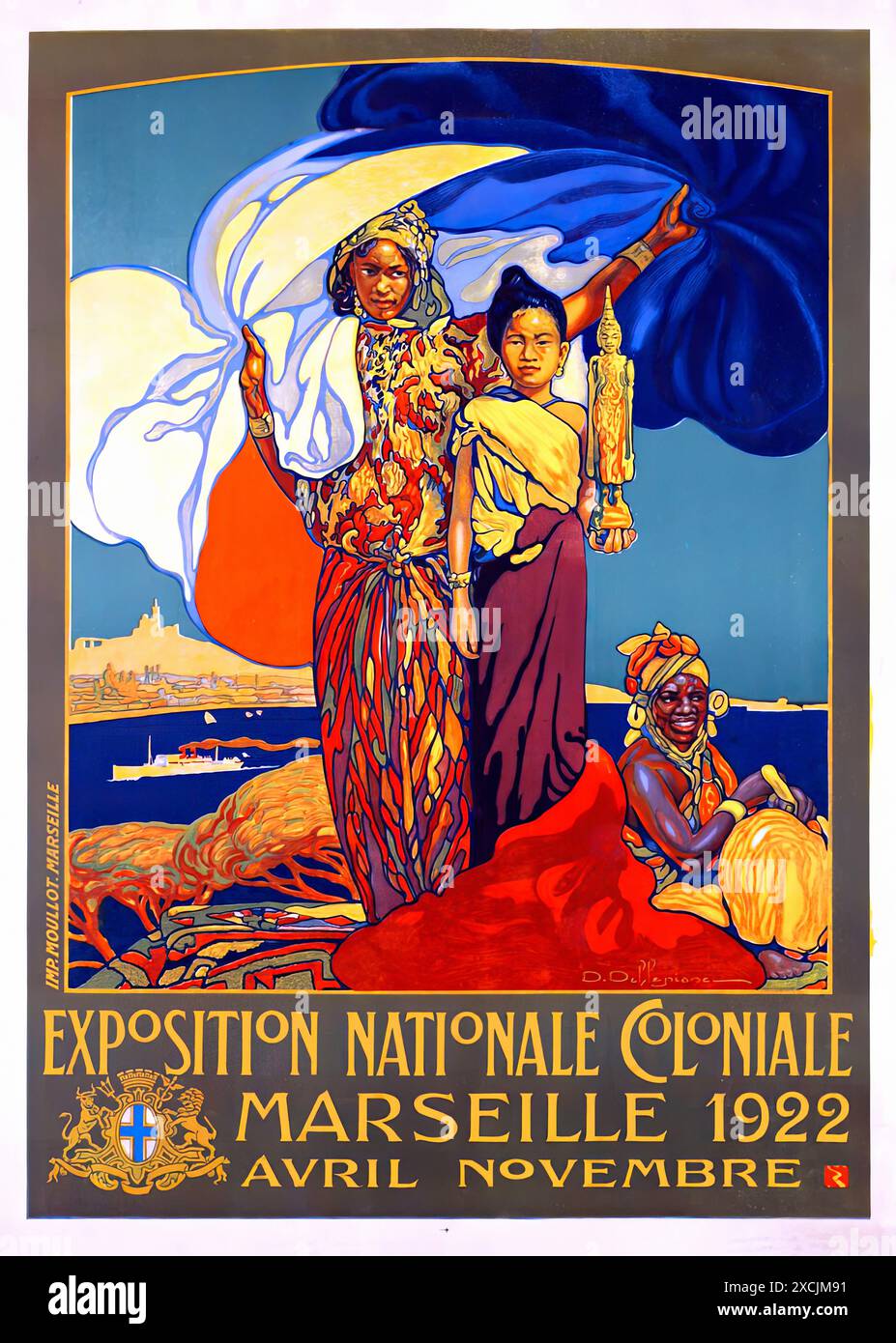 Exposition coloniale poster hi-res stock photography and images - Alamy