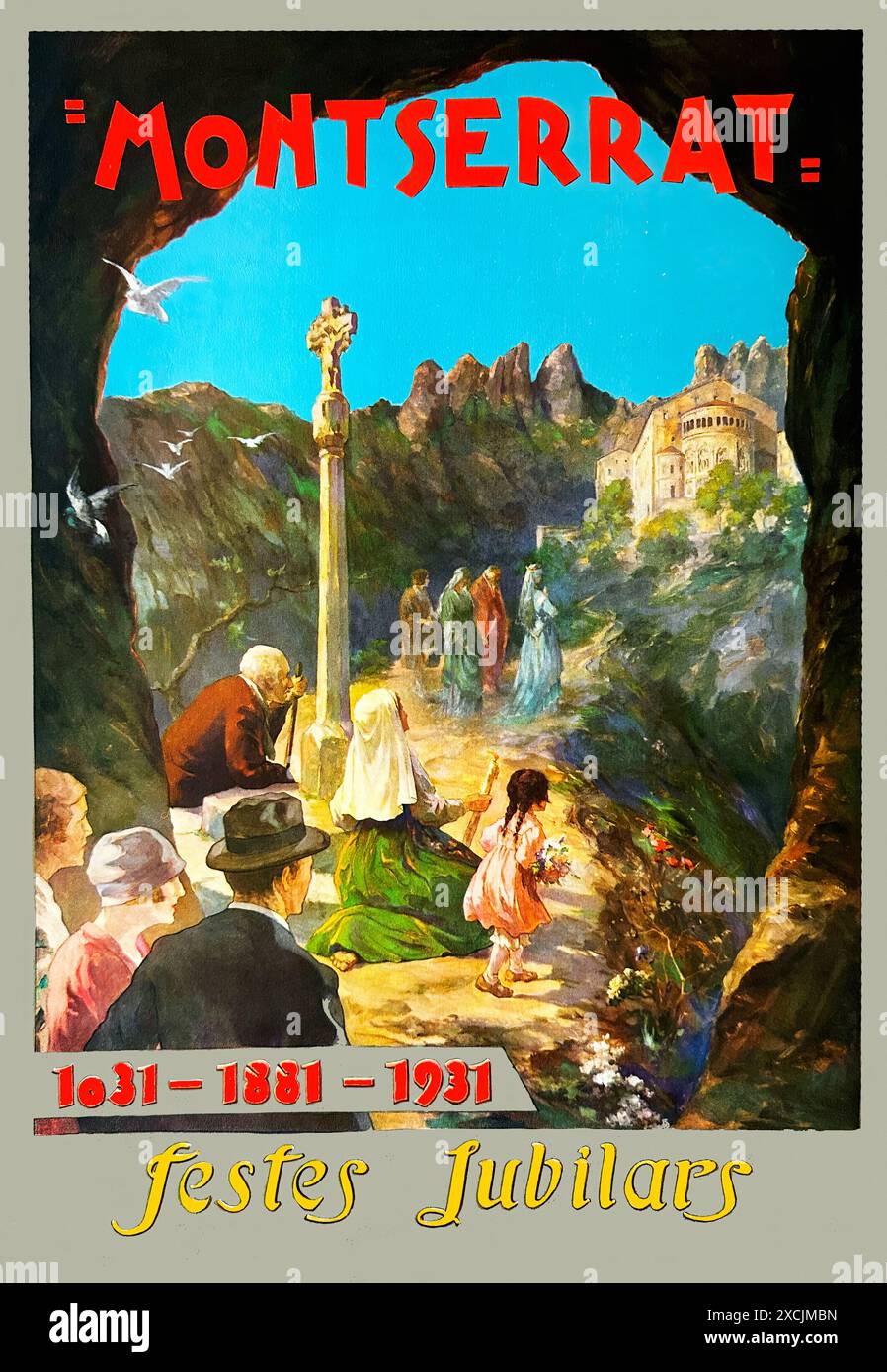 Montserrat poster hi-res stock photography and images - Alamy