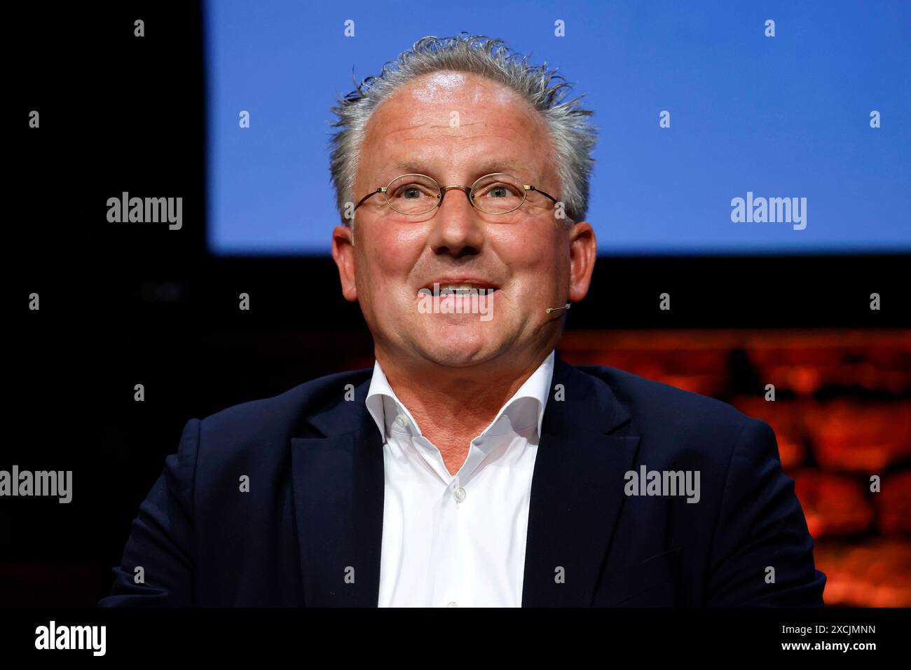 Philosoph und Moderator Cai Werntgen auf der Phil.Cologne 2024 ...