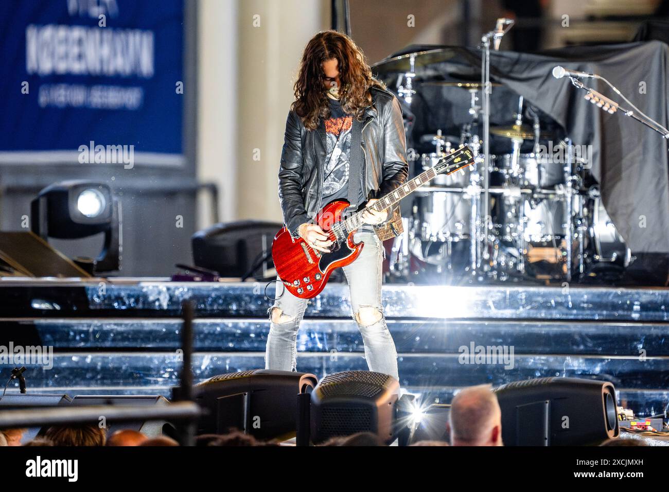 Copenhagen, Denmark. 14th, June 2024. The American rock band Mammoth ...