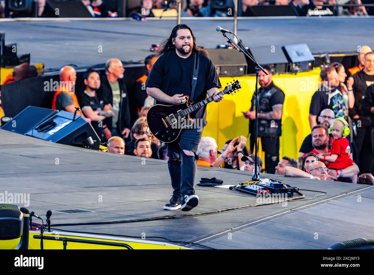 Copenhagen, Denmark. 14th, June 2024. The American rock band Mammoth ...