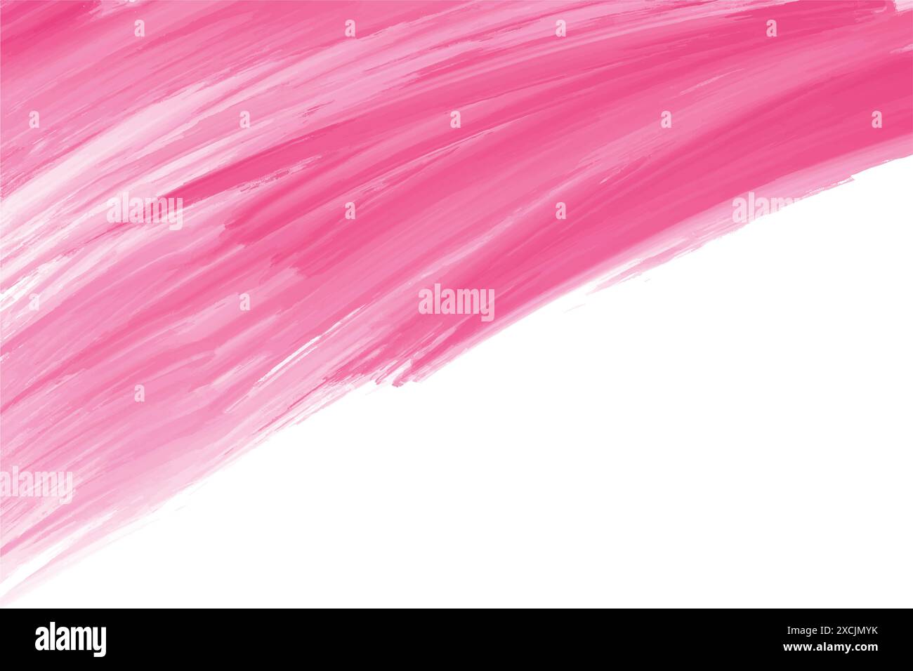 Hand draw pink brush stroke watercolor design Stock Vector Image & Art ...