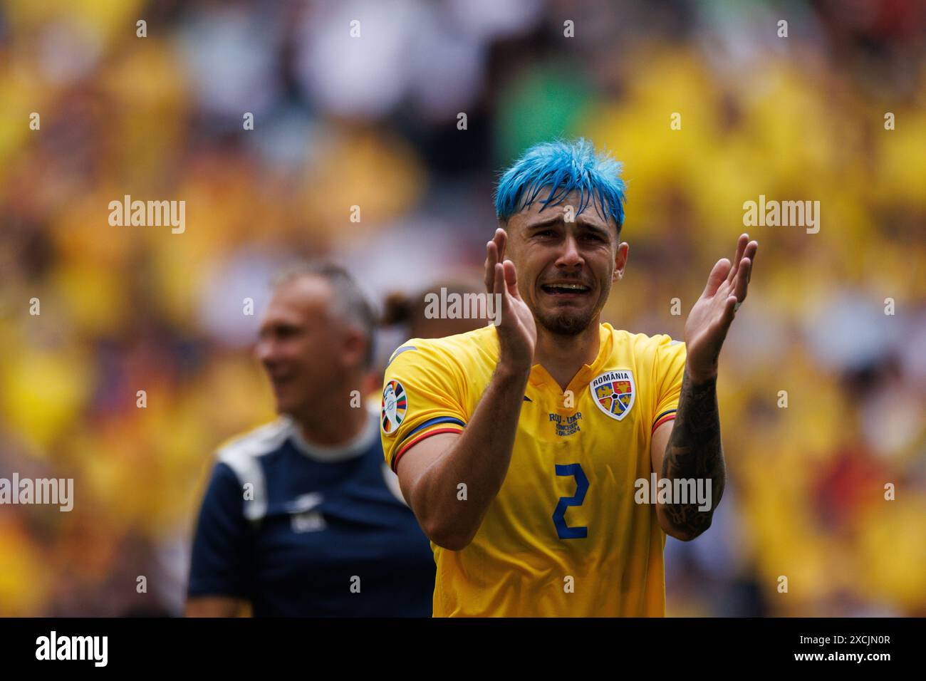 Andrei Ratiu during UEFA Euro 2024 game between national teams of ...
