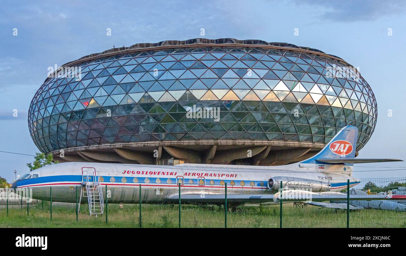 Belgrade, Serbia - May 27, 2024: Airplane Caravelle Jat Livery in Front ...