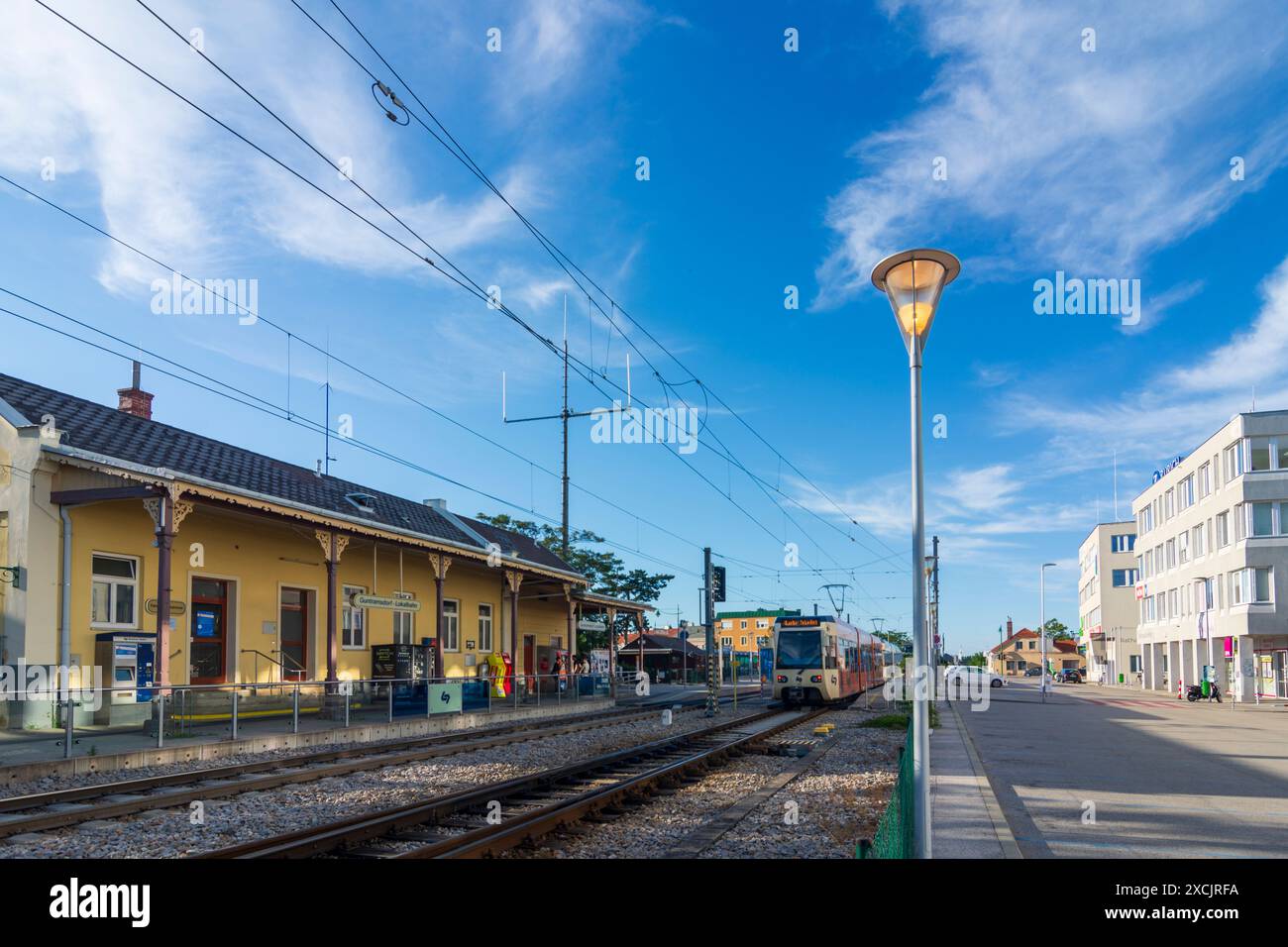 Guntramsdorf: station Guntramsdorf Lokalbahn of Badner Bahn or Wiener ...