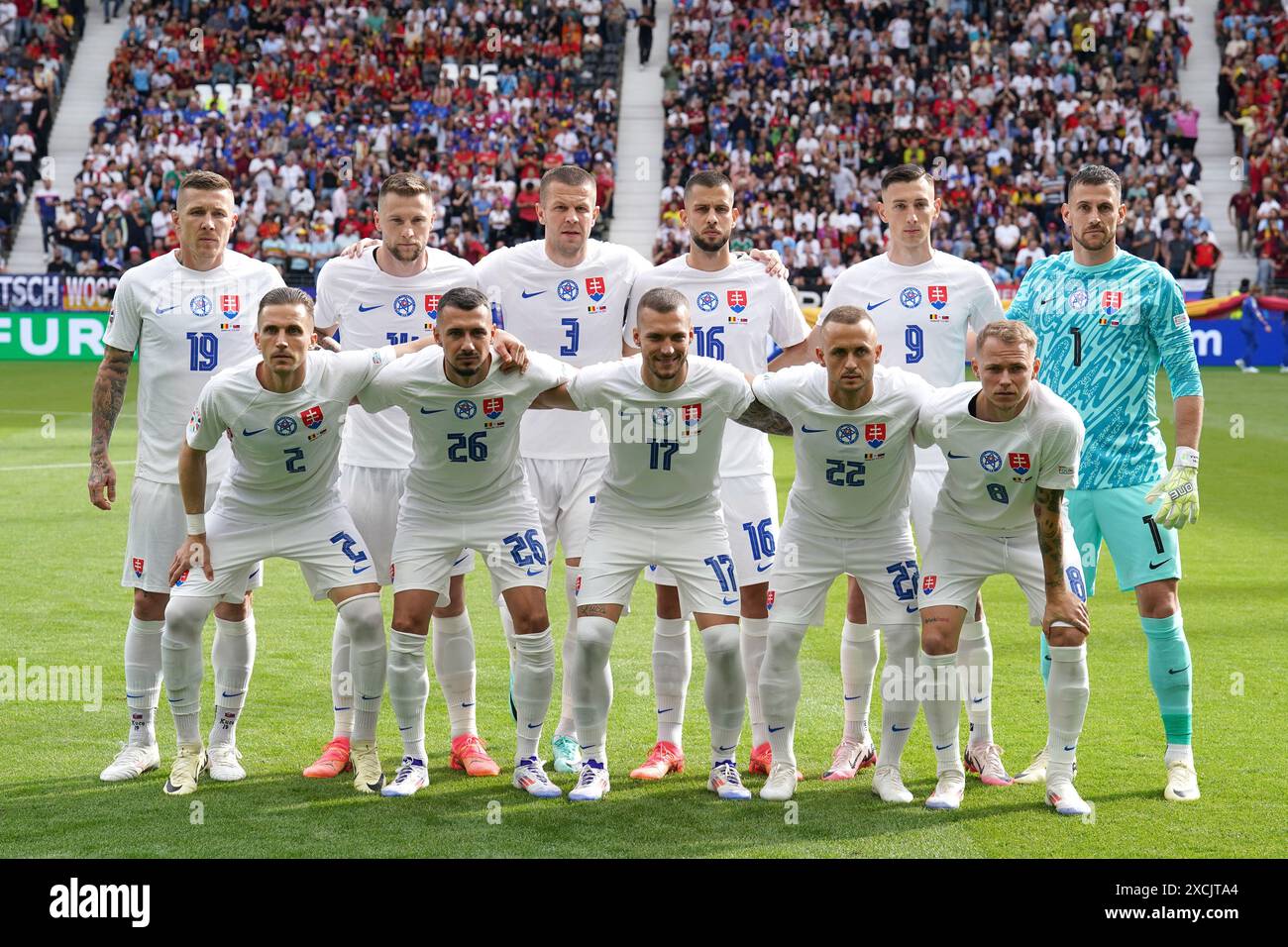 Frankfurt, Germany. 17th June, 2024. FRANKFURT, GERMANY - JUNE 17: Team ...