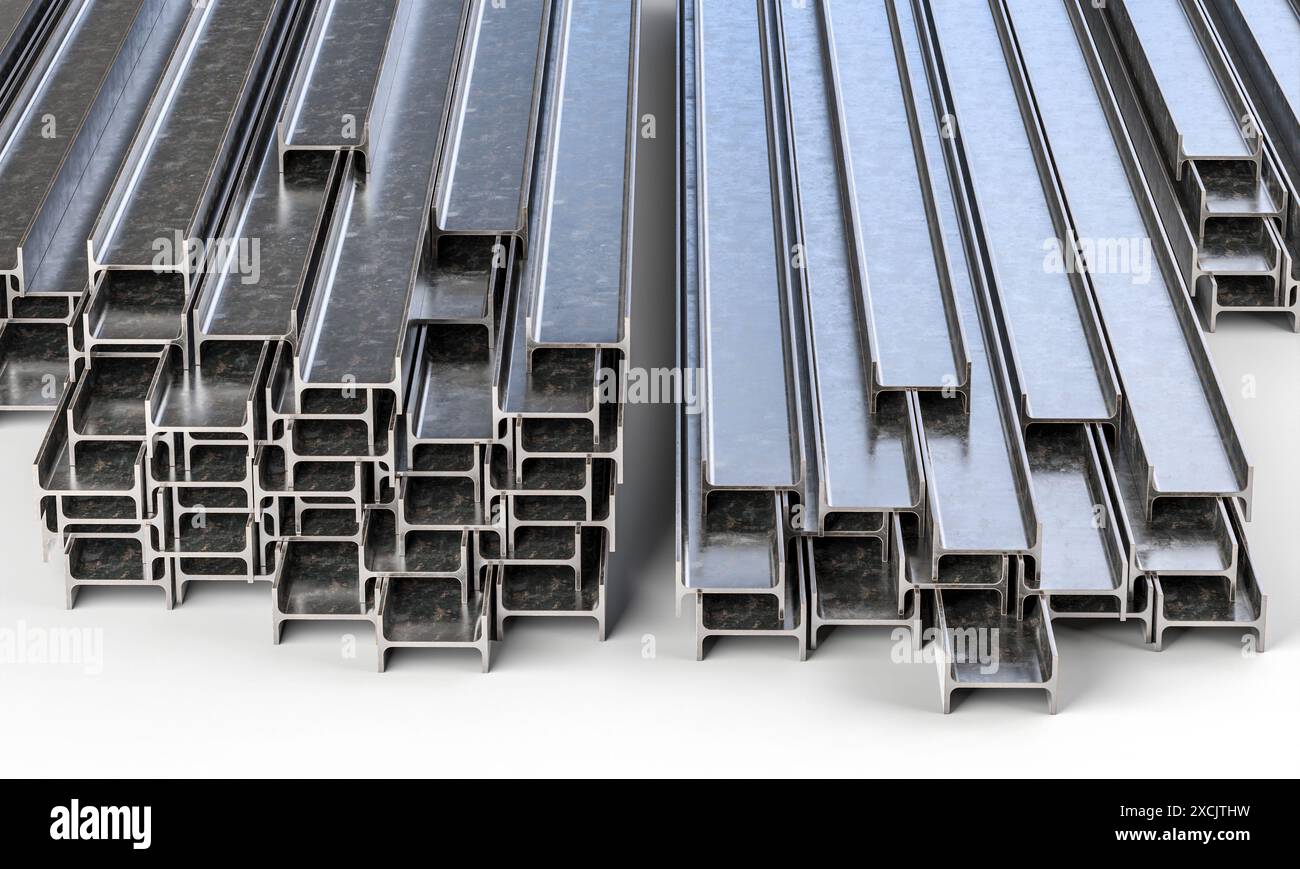 Steel i beams hi-res stock photography and images - Alamy