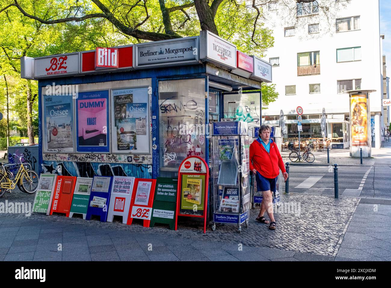 Kiosk in the Streets The German capitol is location to many kiosks ...