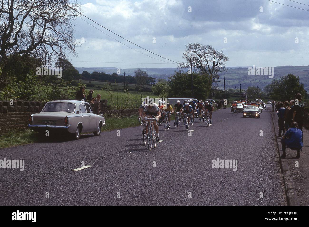 1973, historical, june and cycling road race, Milk Race (Tour of ...