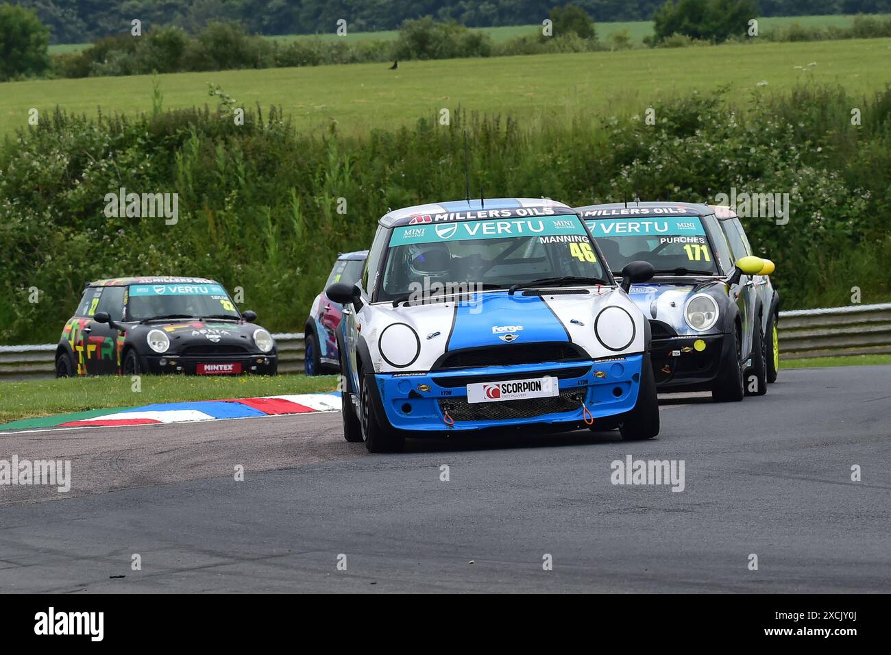 Paul Manning, MINI Cooper R50, Mannpower Motorsport, 2024 Vertu MINI ...