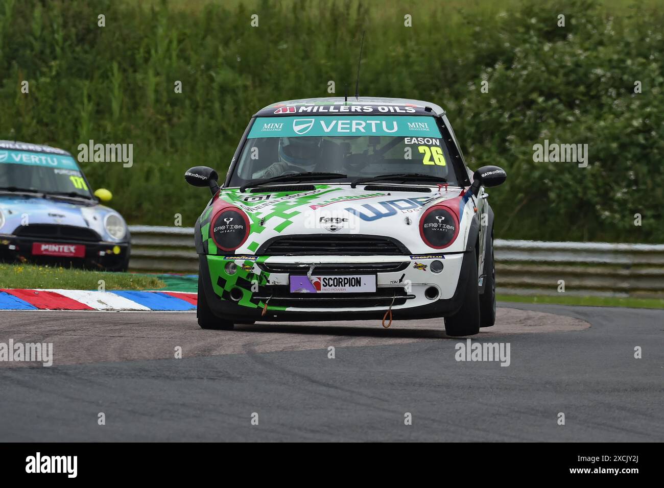 Rear wheel off the ground, Callum Eason, MINI Cooper R50, Performance ...