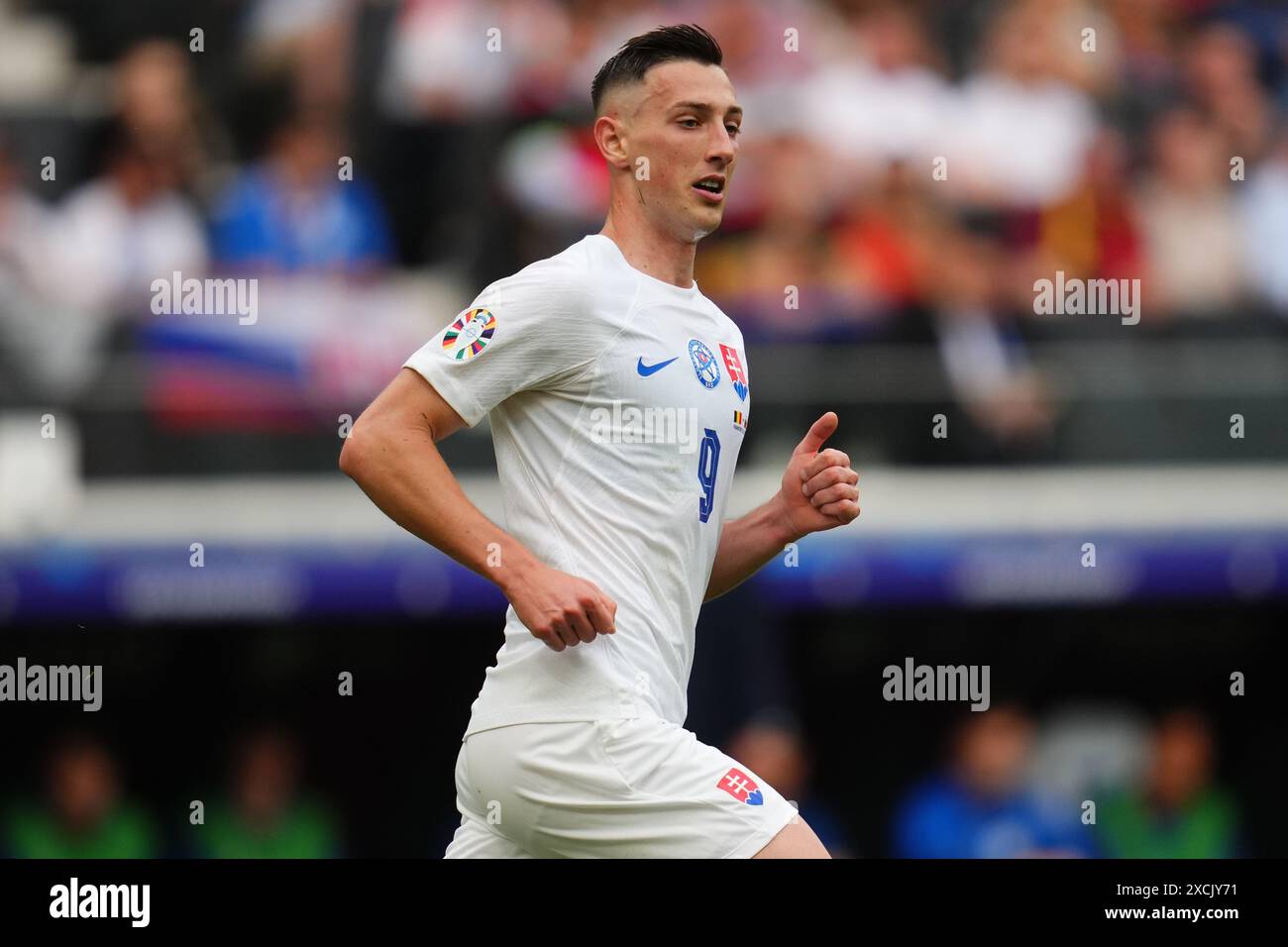 Frankfurt, Germany. June 17, 2024. Robert Bozenik of Slovakia during ...