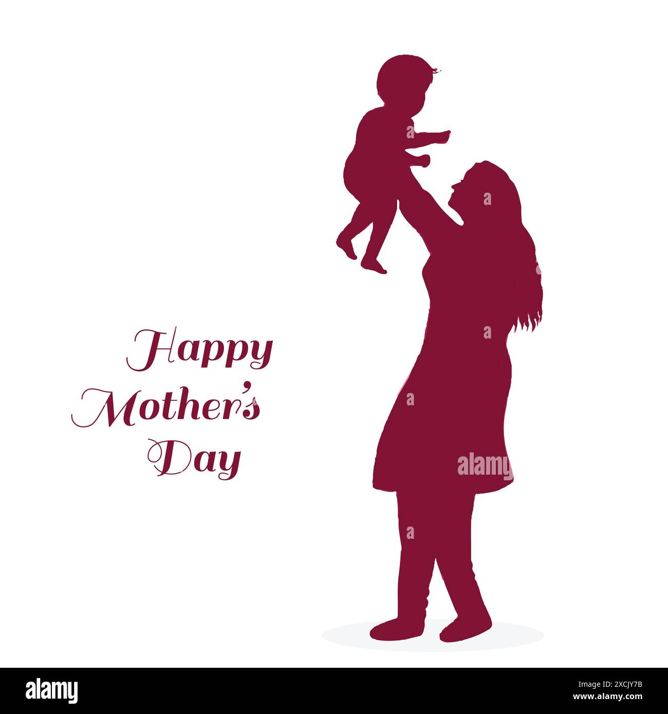 Greeting parents child Cut Out Stock Images & Pictures - Alamy