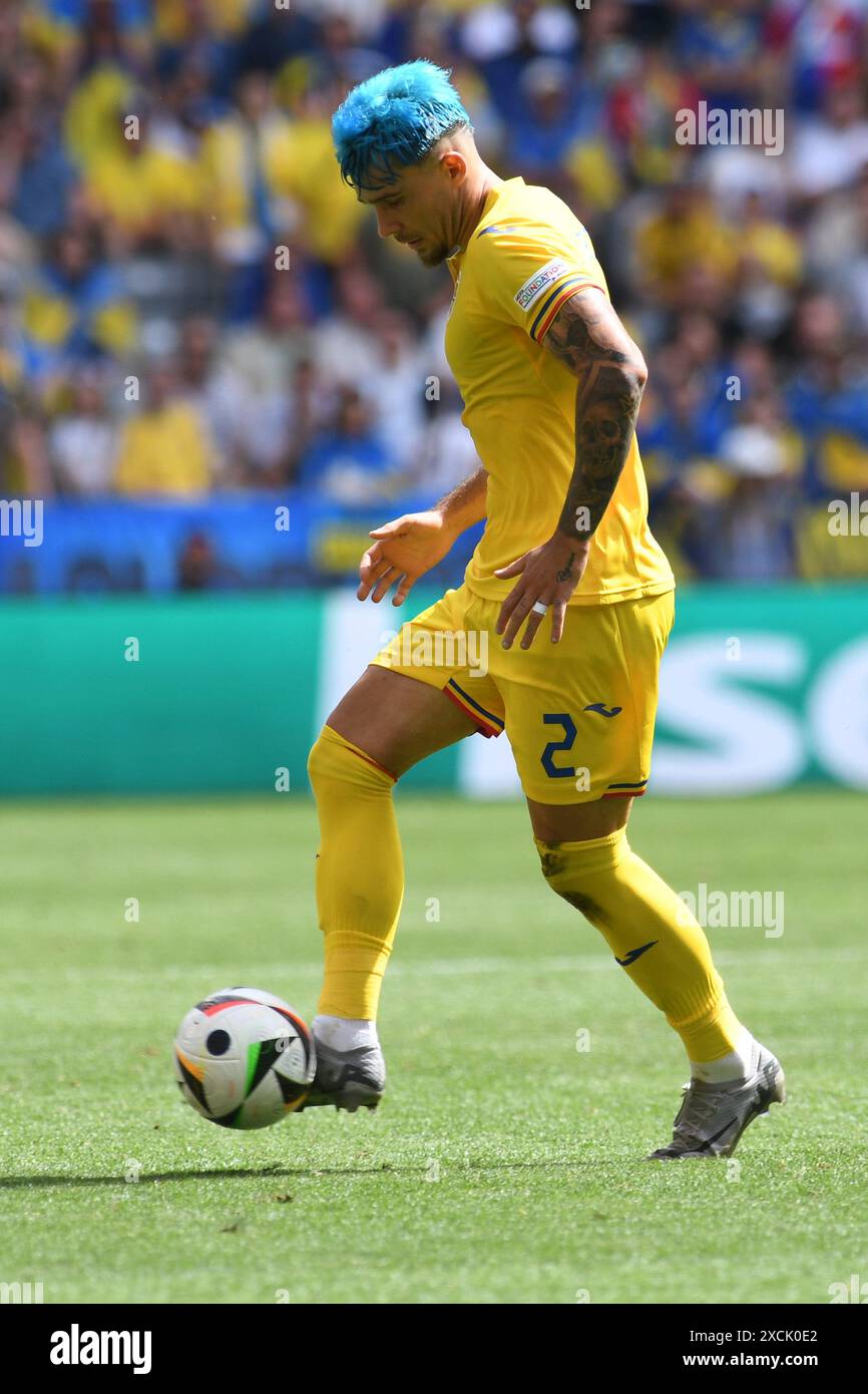 MUNICH, GERMANY - JUNE 17: Andrei Ratiu of Ramania during the UEFA EURO ...