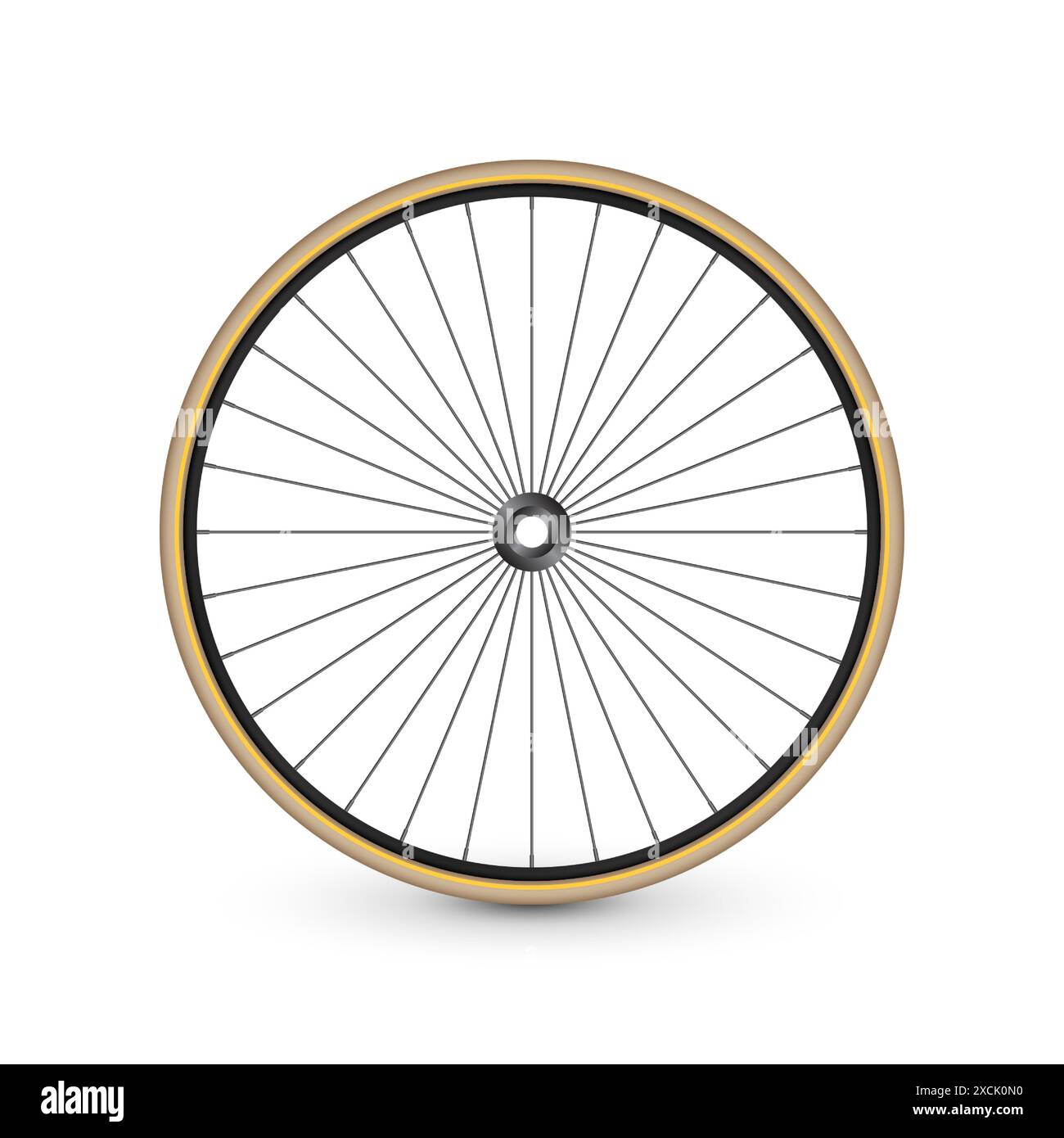 Retro motorized bicycle Stock Vector Images - Alamy