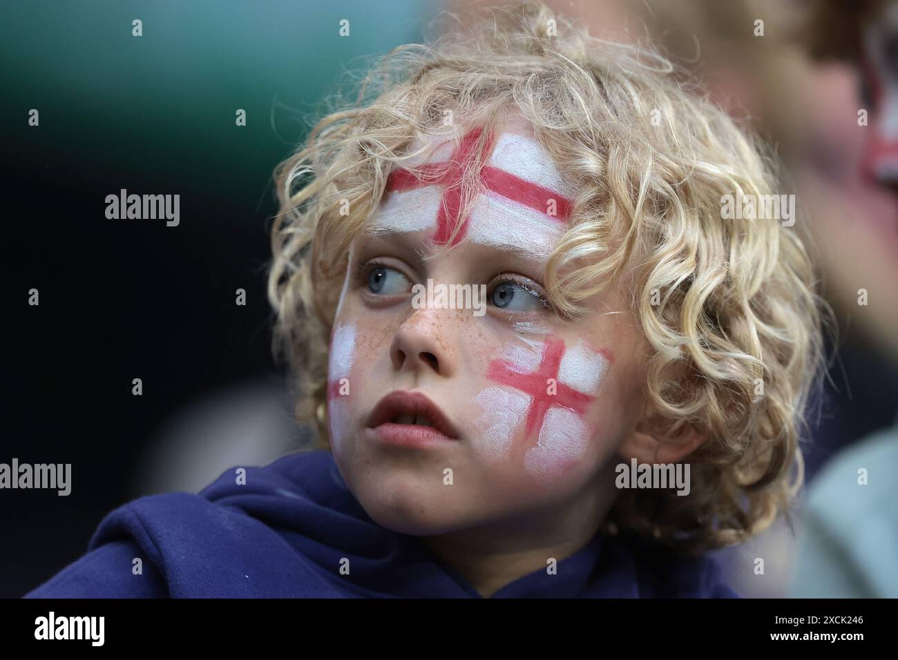 England fan face paint hi-res stock photography and images - Alamy
