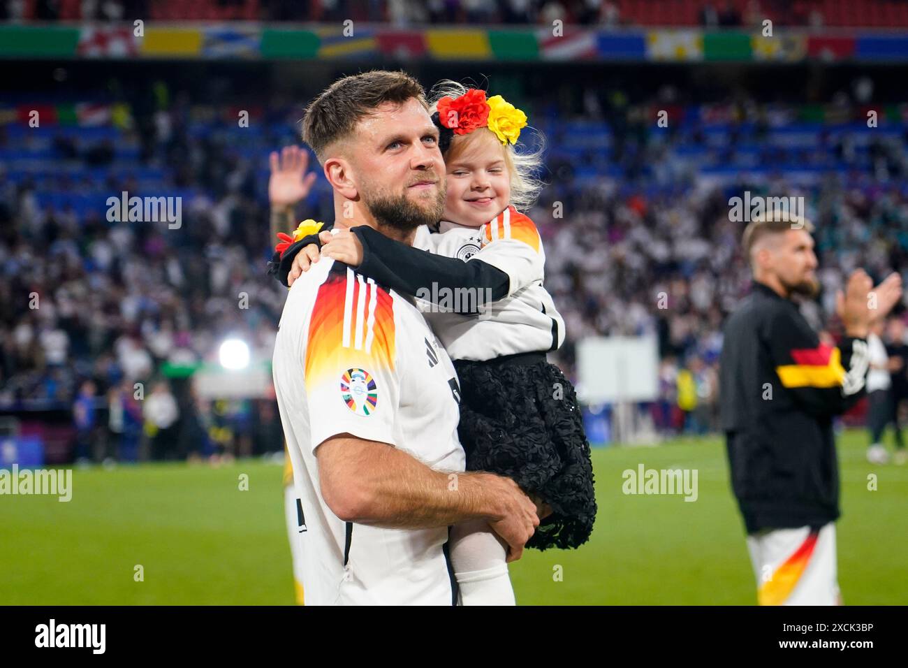 Munich, Germany. 14th June, 2024. Niclas Fullkrug of Germany with his ...