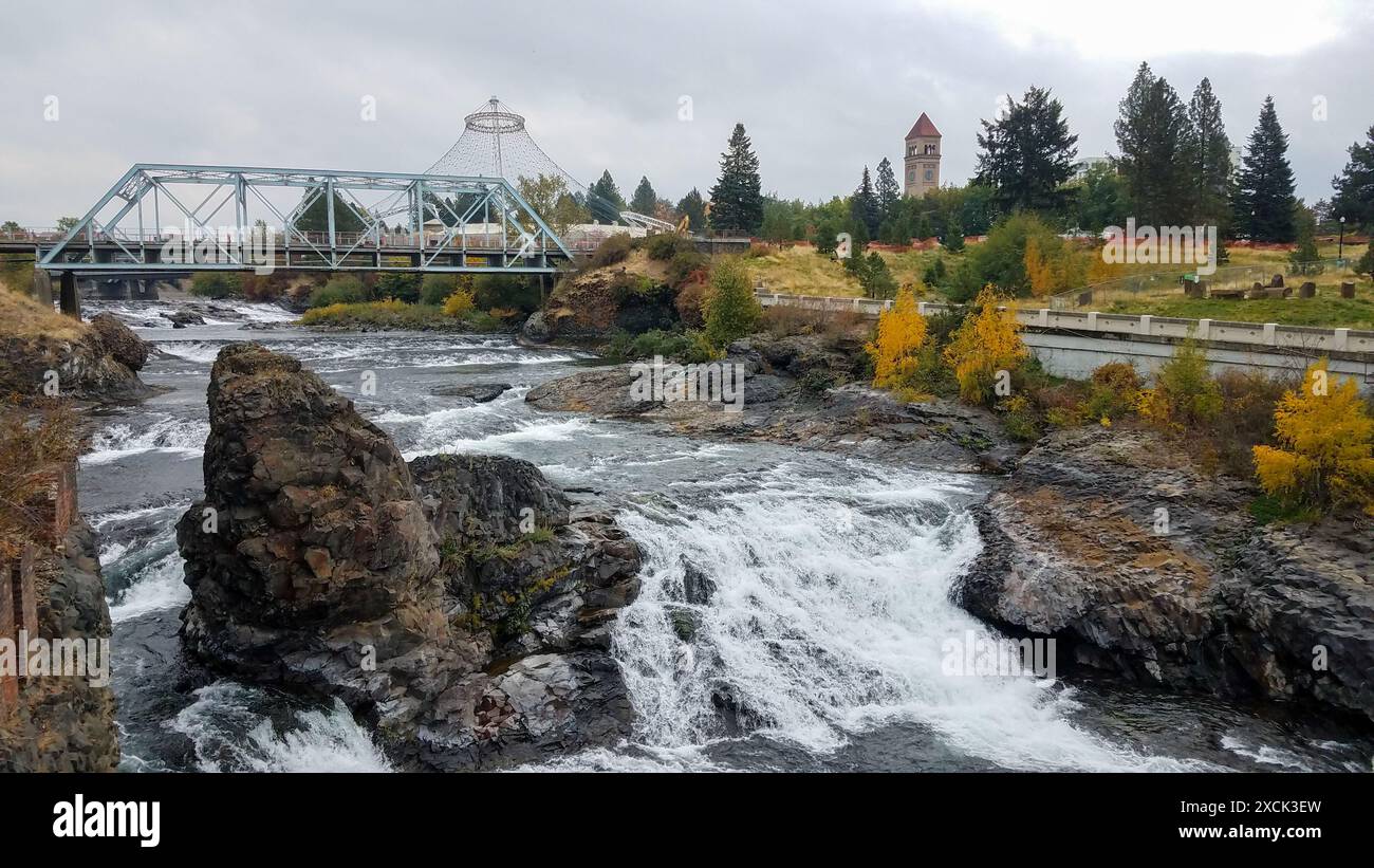 Downtown spokane hi-res stock photography and images - Alamy