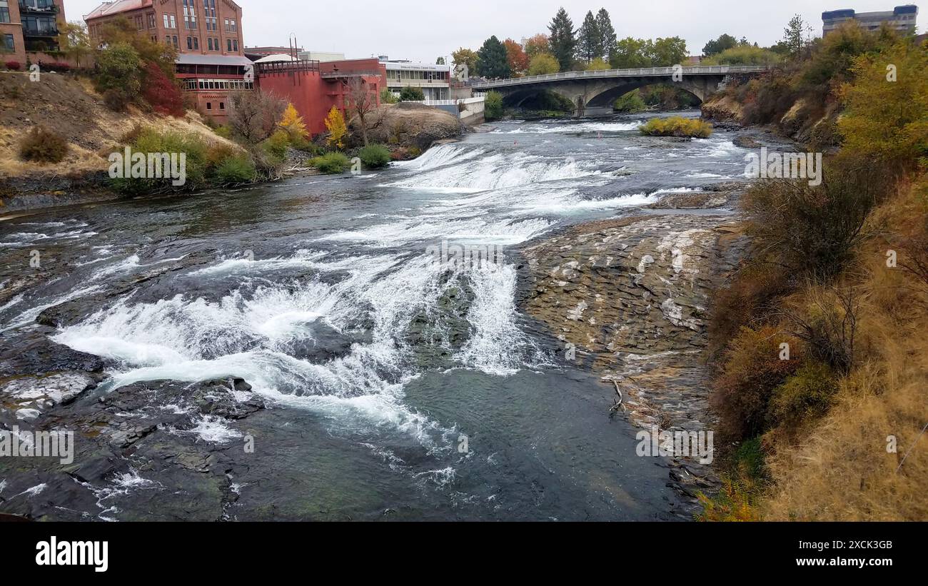 Spokane washington downtown autumn hi-res stock photography and images ...