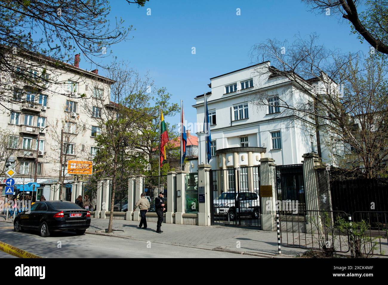 Dutch Embassy in Sofia, Bulgaria Building of the Dutch Embassy and ...