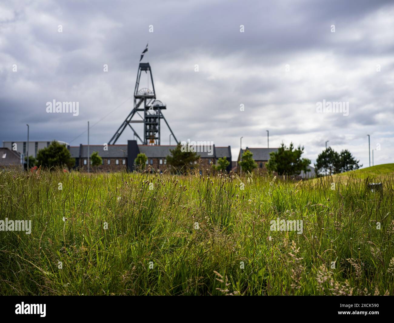 HEARTLANDS POOL CAMBORNE WORLD HERITAGE SITE MINING ENGINE HOUSE Stock ...