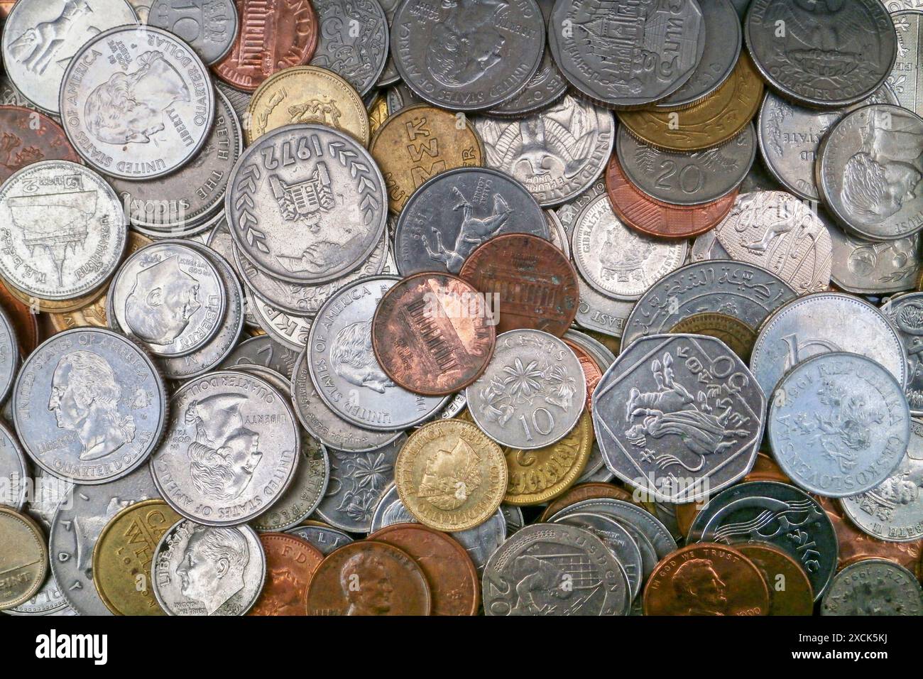 International coins hi-res stock photography and images - Alamy