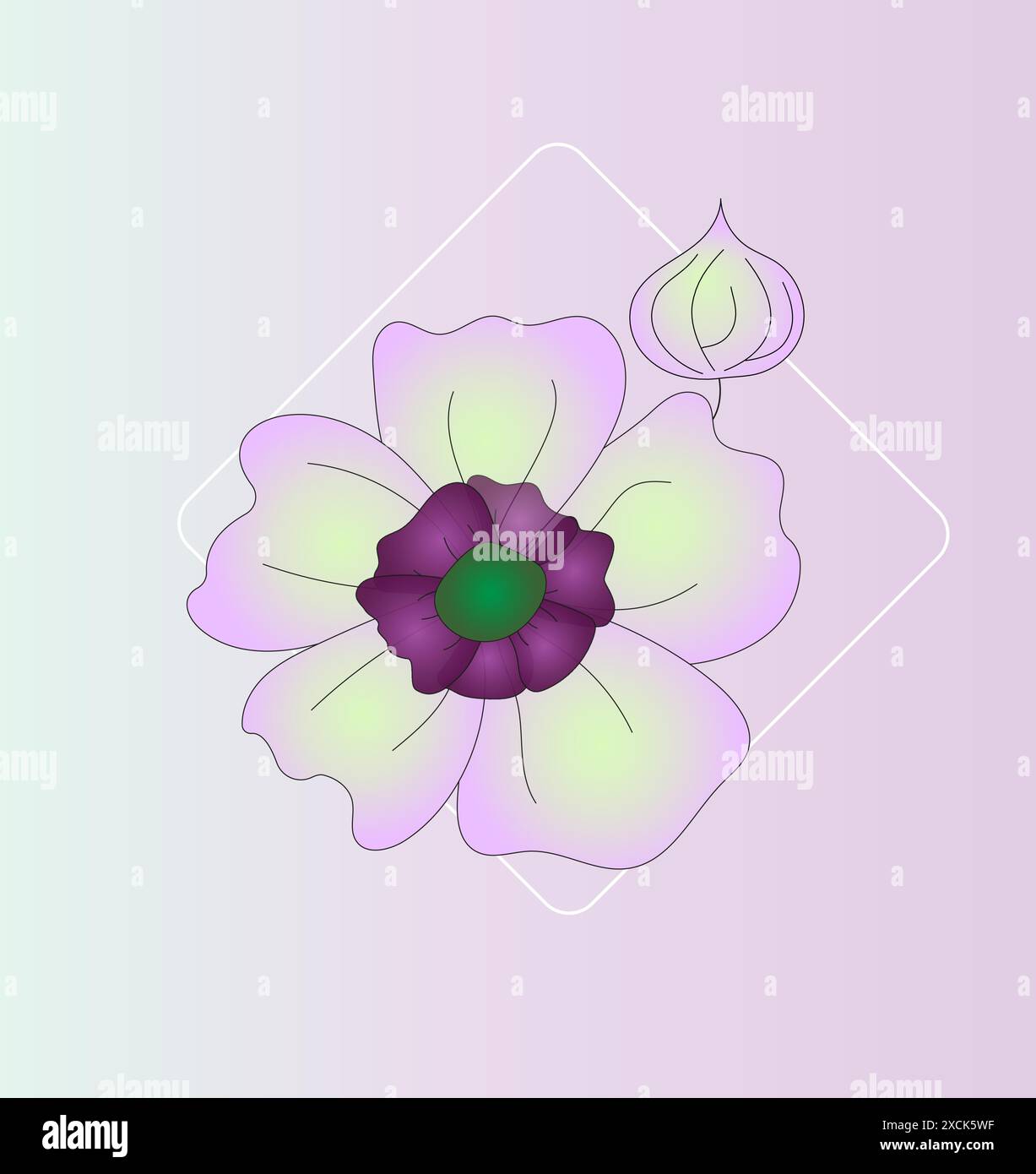 Flower buds autumn Stock Vector Images - Alamy