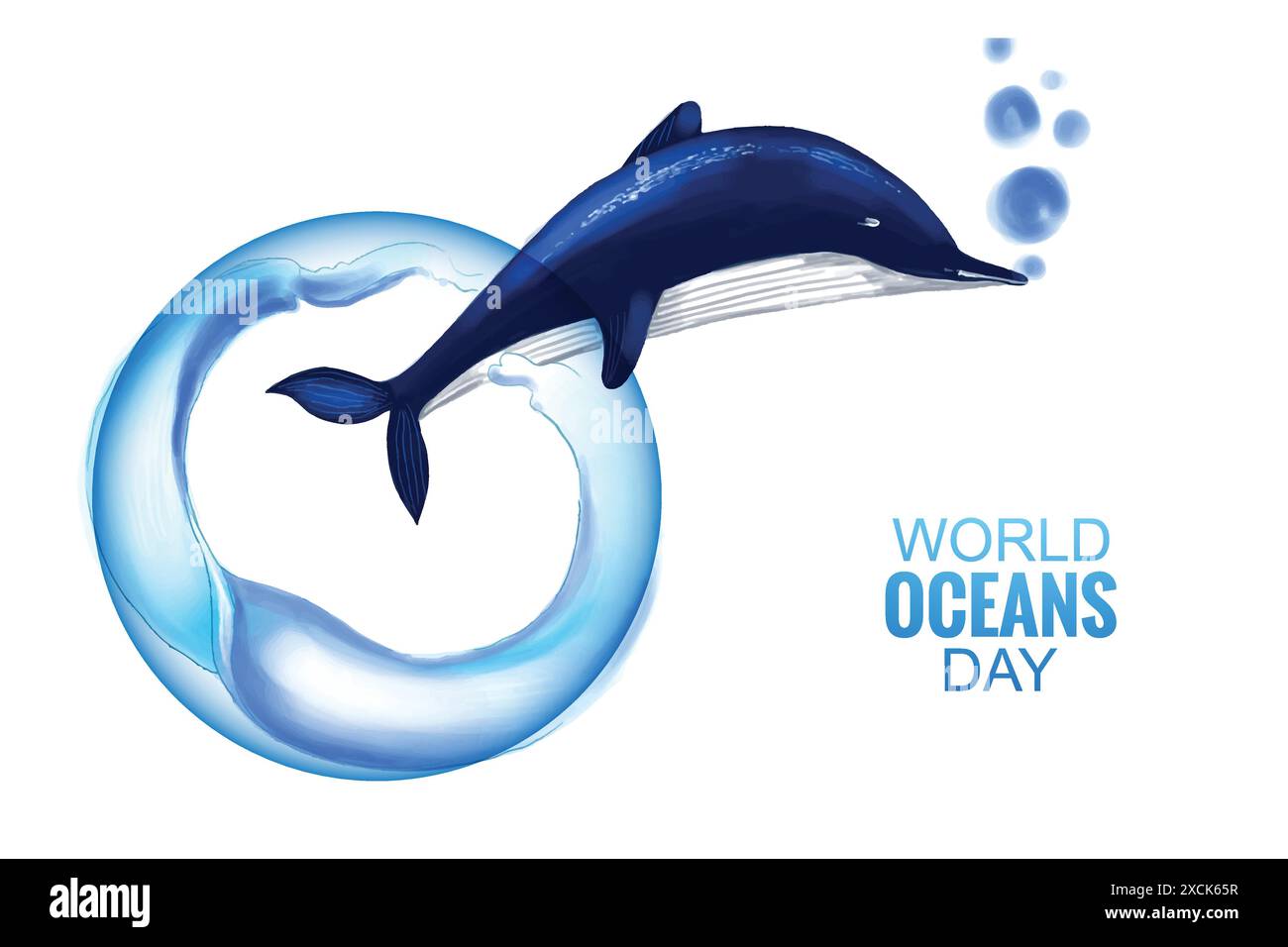 Deep ocean scene Cut Out Stock Images & Pictures - Alamy