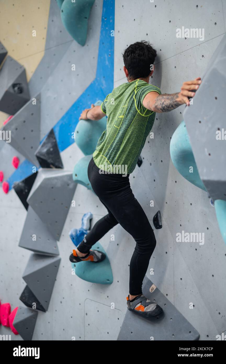 Indoor climbing facility hi-res stock photography and images - Alamy