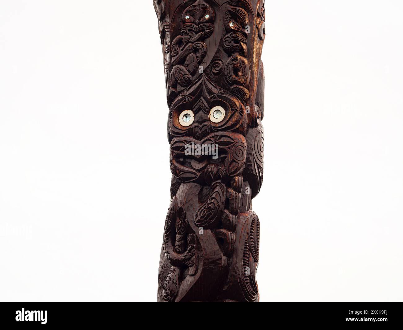 Whakairo maori carving hi-res stock photography and images - Alamy